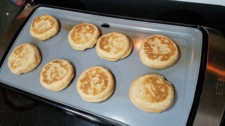 Bread Machine Whole Wheat English Muffins - No Getting Off This Train