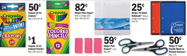 How to Find the Best Deals on School Supplies - No Getting Off This Train