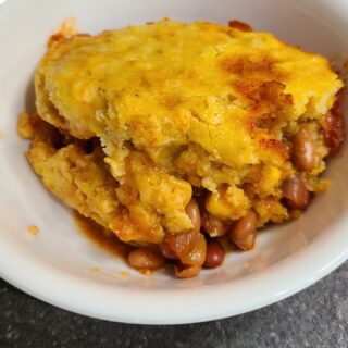 Slow Cooker Cornbread Casserole - No Getting Off This Train