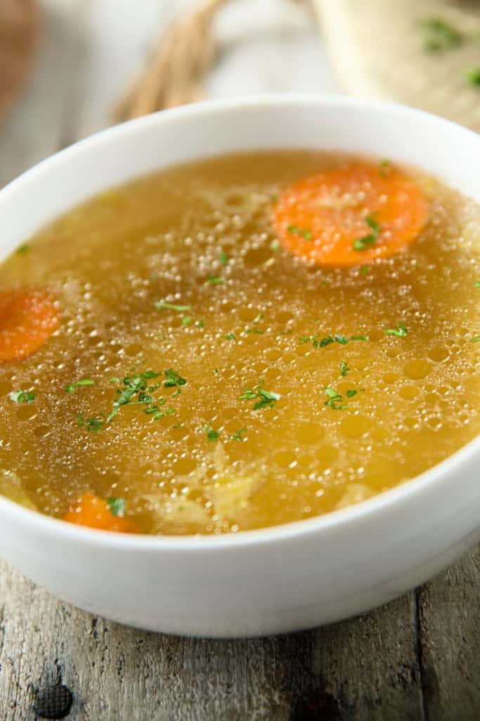 chicken broth 1 - No Getting Off This Train