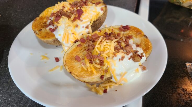 Easy Baked Potato Recipe on a Budget - No Getting Off This Train