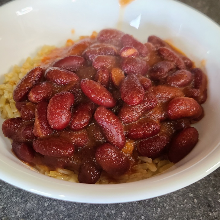 Budget Red Beans and Rice Recipe - No Getting Off This Train