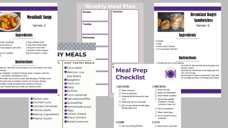 ADHD Meal Planning Guide - No Getting Off This Train