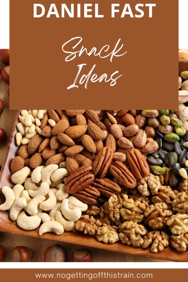 Daniel Fast Snack Ideas- What Can You Eat? - No Getting Off This Train
