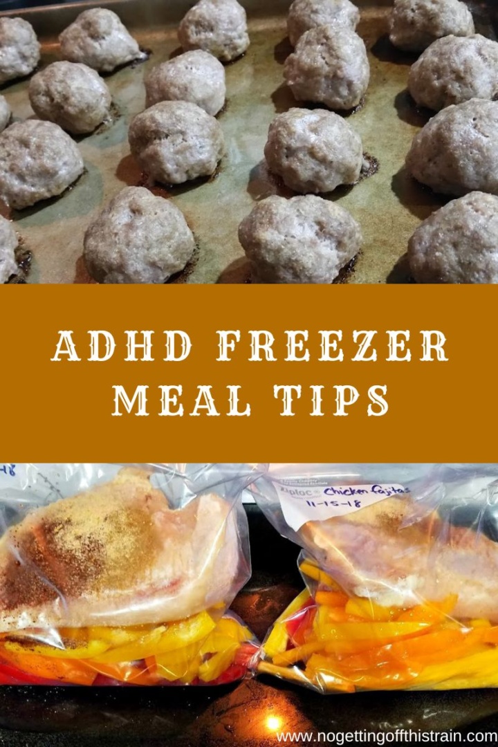 Easy ADHD-Friendly Freezer Meal Tips - No Getting Off This Train