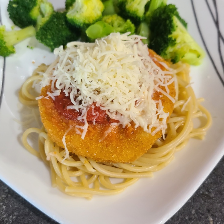 Quick and Easy Baked Chicken Parmesan - No Getting Off This Train