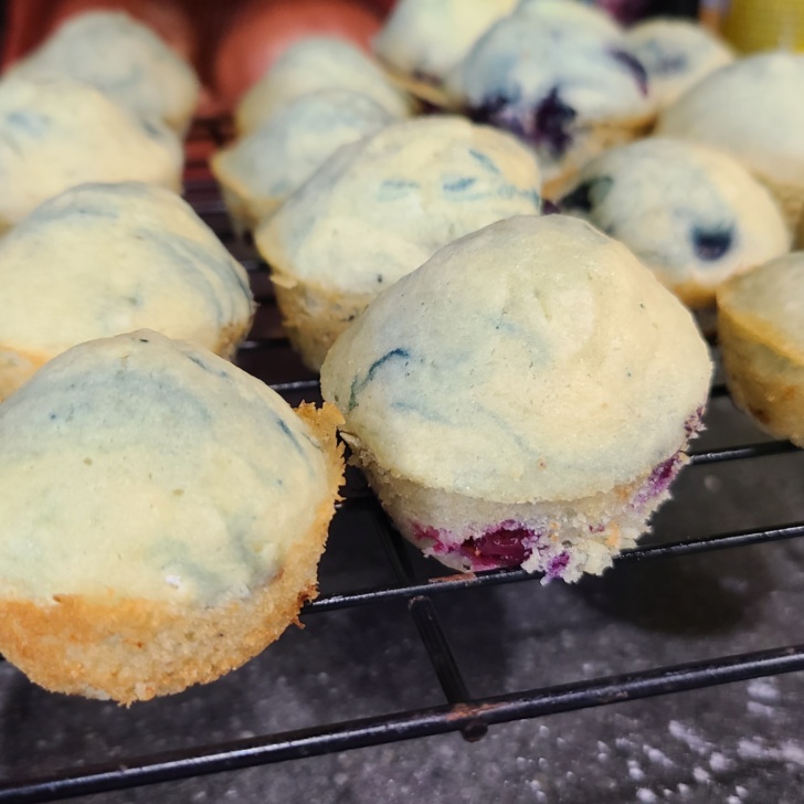 Mini Blueberry Muffins (Easy, Healthy, Kid Friendly) - No Getting Off ...